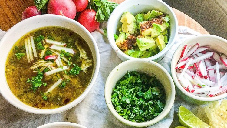 Instant Pot Chicken Pozole - The Feathered Nester