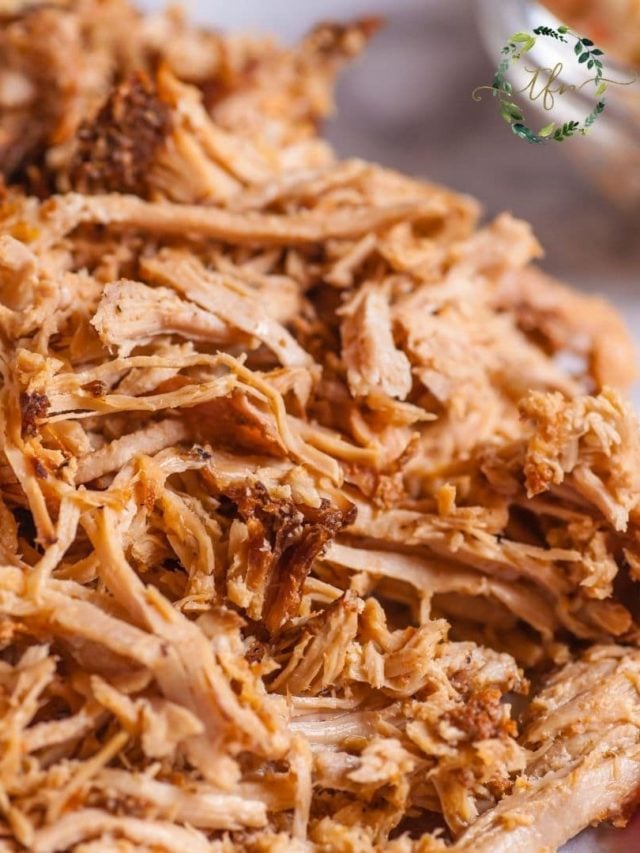 Slow Cooker Shredded Chuck Roast - The Feathered Nester