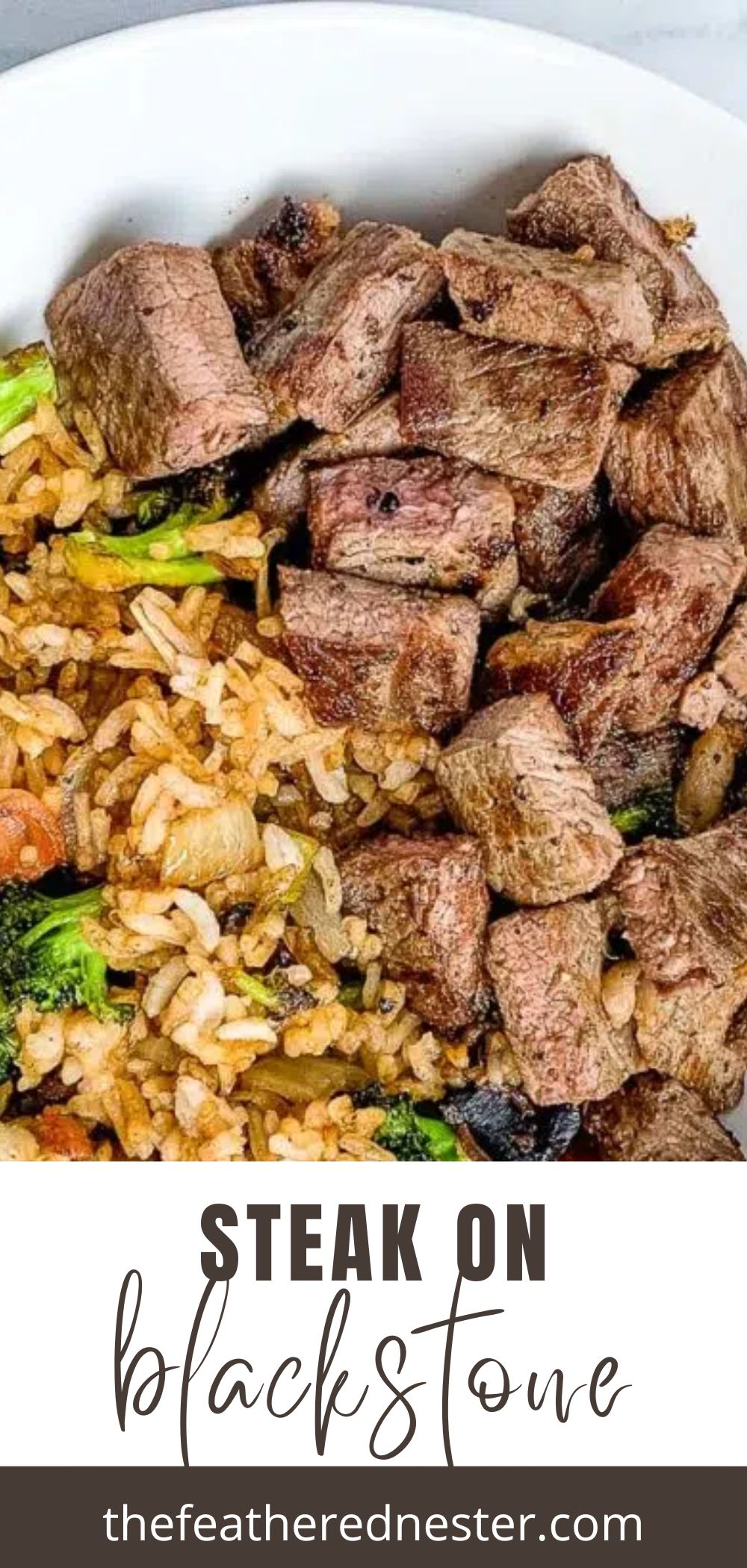 How to Cook Steak on Blackstone Griddle - The Feathered Nester