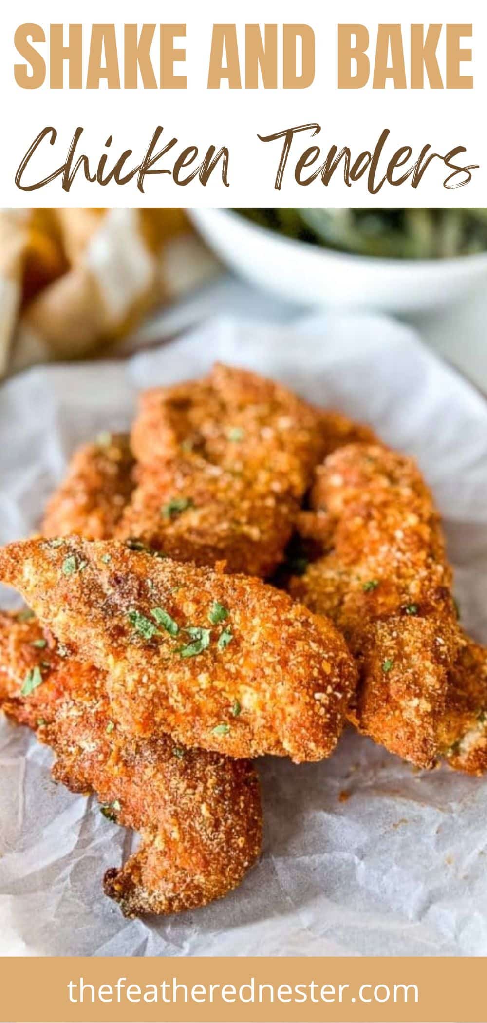 Homemade Shake and Bake Chicken - The Feathered Nester