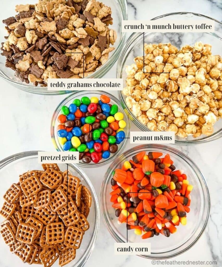Halloween Snack Mix - The Feathered Nester