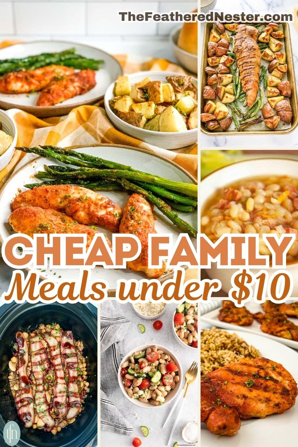 30+ Cheap Family Meals Under $10 - The Feathered Nester
