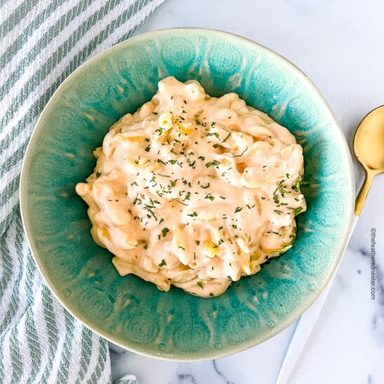 3 Cheese Mac and Cheese (in Crock Pot) - The Feathered Nester