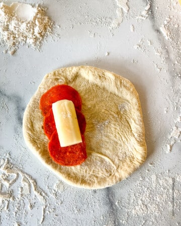 Easiest Pepperoni Calzone Recipe Using Frozen Dough - TFN