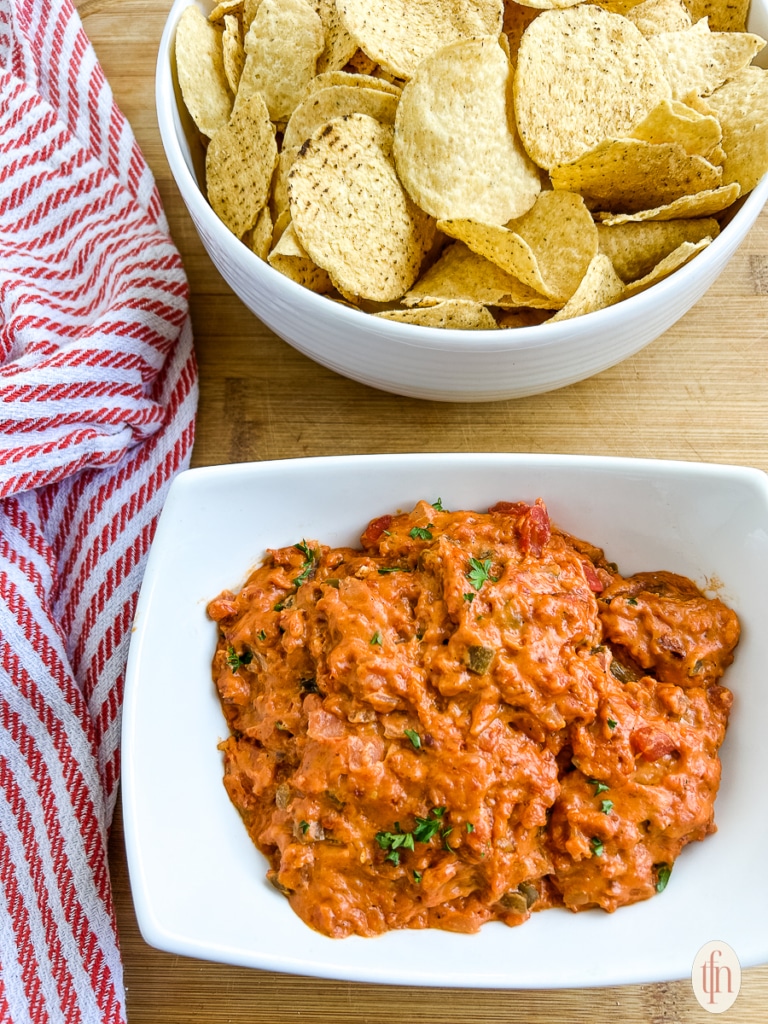 Smoked Queso Dip - The Feathered Nester