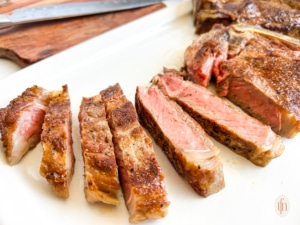 How to Cook Shell Steak - The Feathered Nester