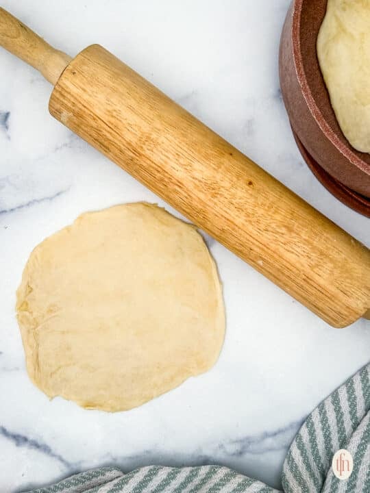 Sourdough Flatbread - The Feathered Nester