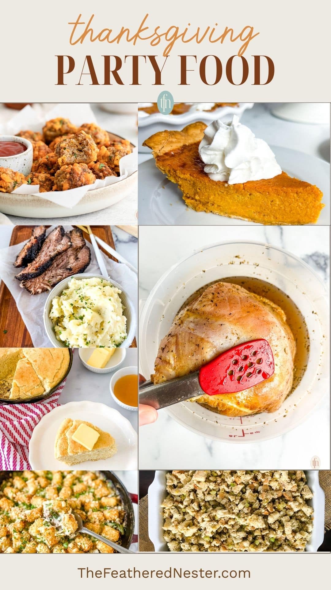 Thanksgiving Menu 2024 - The Feathered Nester