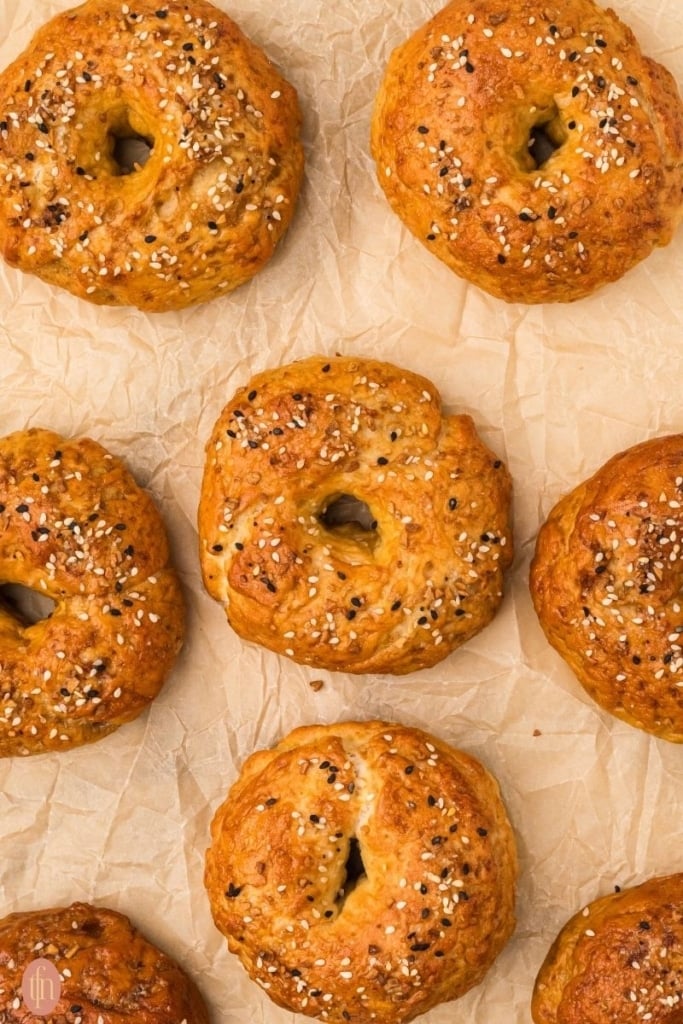 Sourdough Bagels - The Feathered Nester